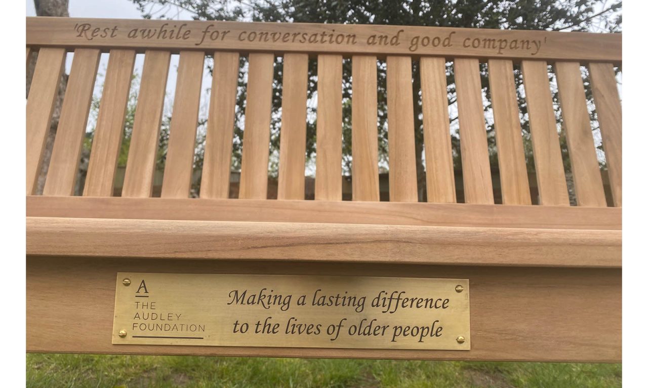 Chatty Benches | The Audley Foundation